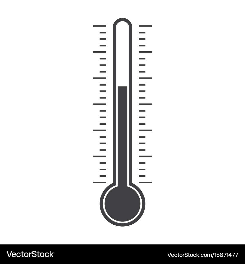 Thermometer Royalty Free Vector Image - VectorStock