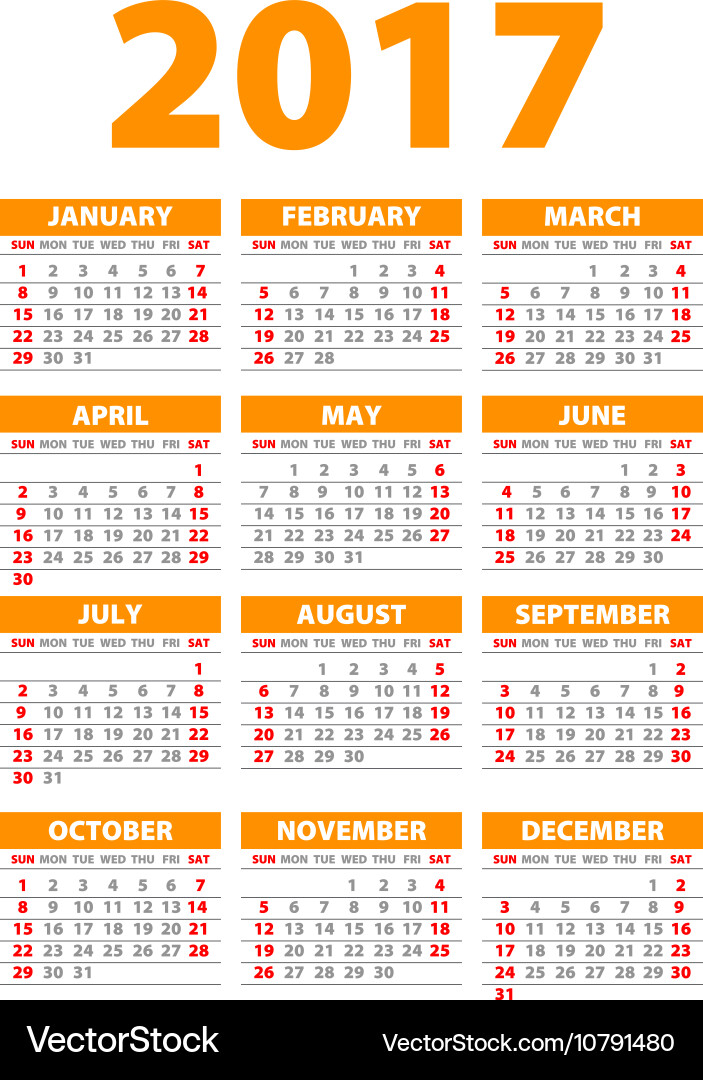 2017 Monthly Calendar Downloadable 2017 Monthly Planner Template