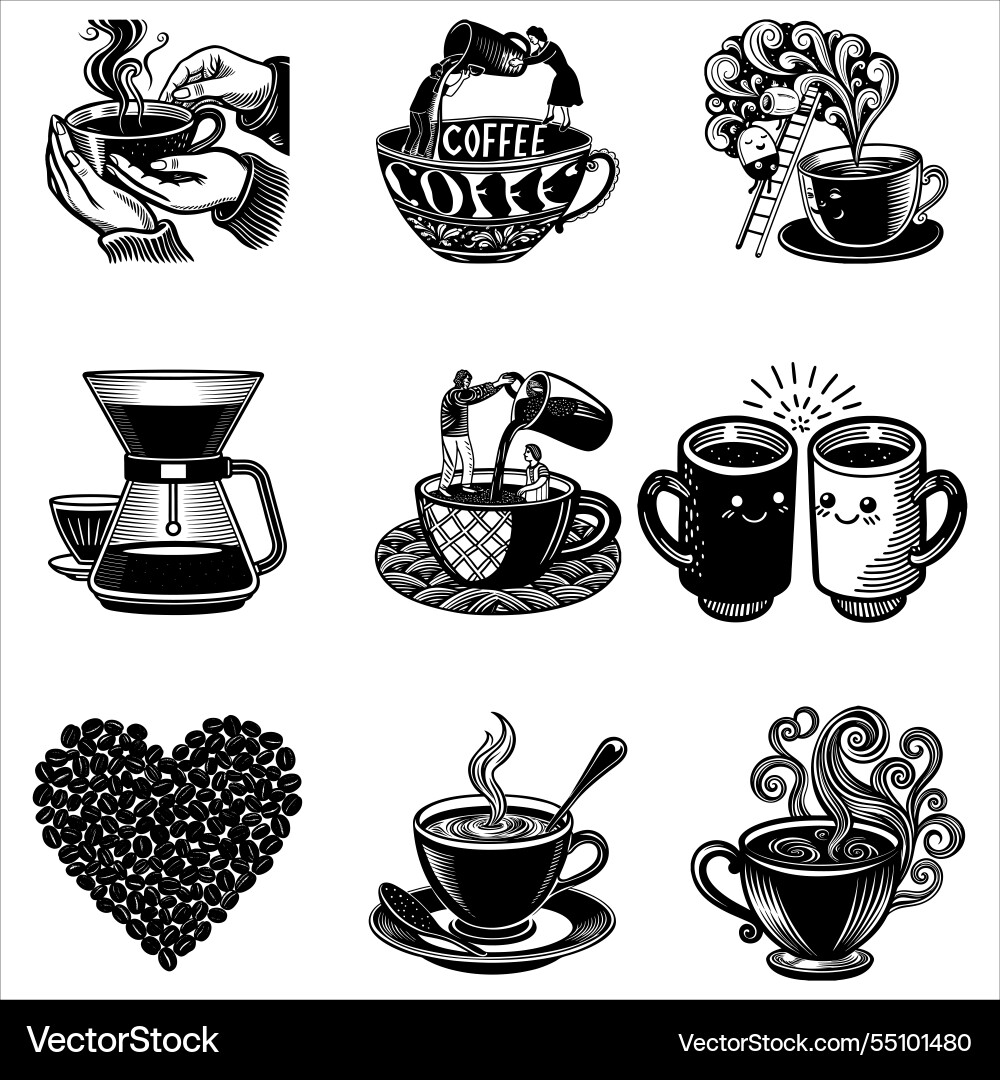 Coffee Royalty Free Vector Image - VectorStock