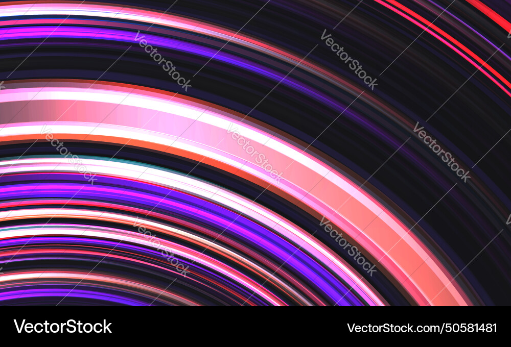 Colorful abstract background with dynamic curve Vector Image
