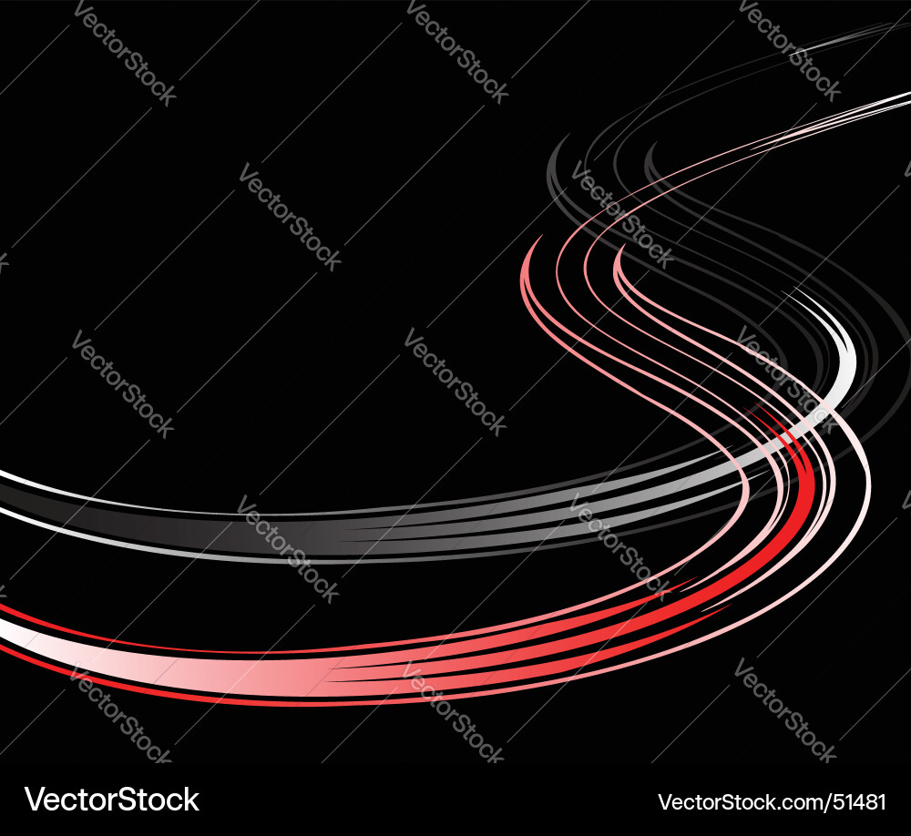 Wavy lines Royalty Free Vector Image - VectorStock