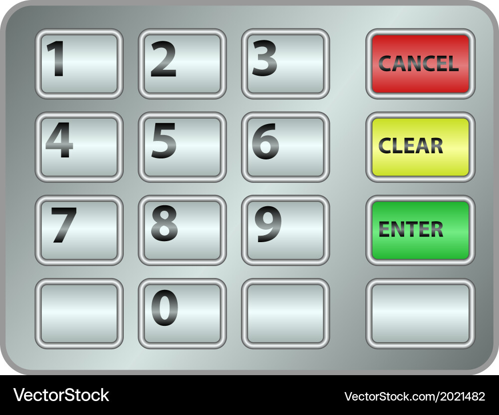 Atm Royalty Free Vector Image - VectorStock