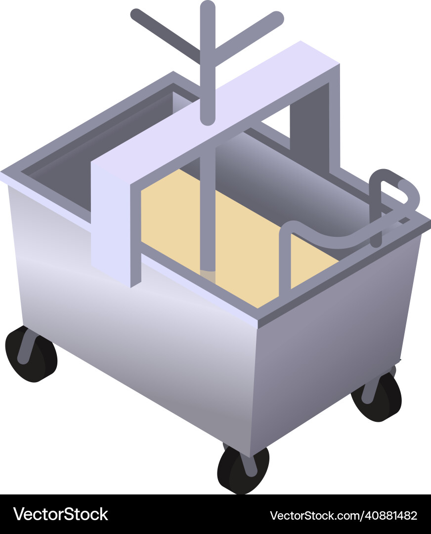 Dairy production barrow composition Royalty Free Vector