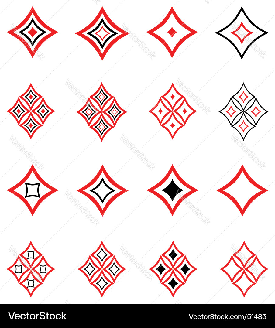 Geometric Ornament Patterns Royalty Free Vector Image