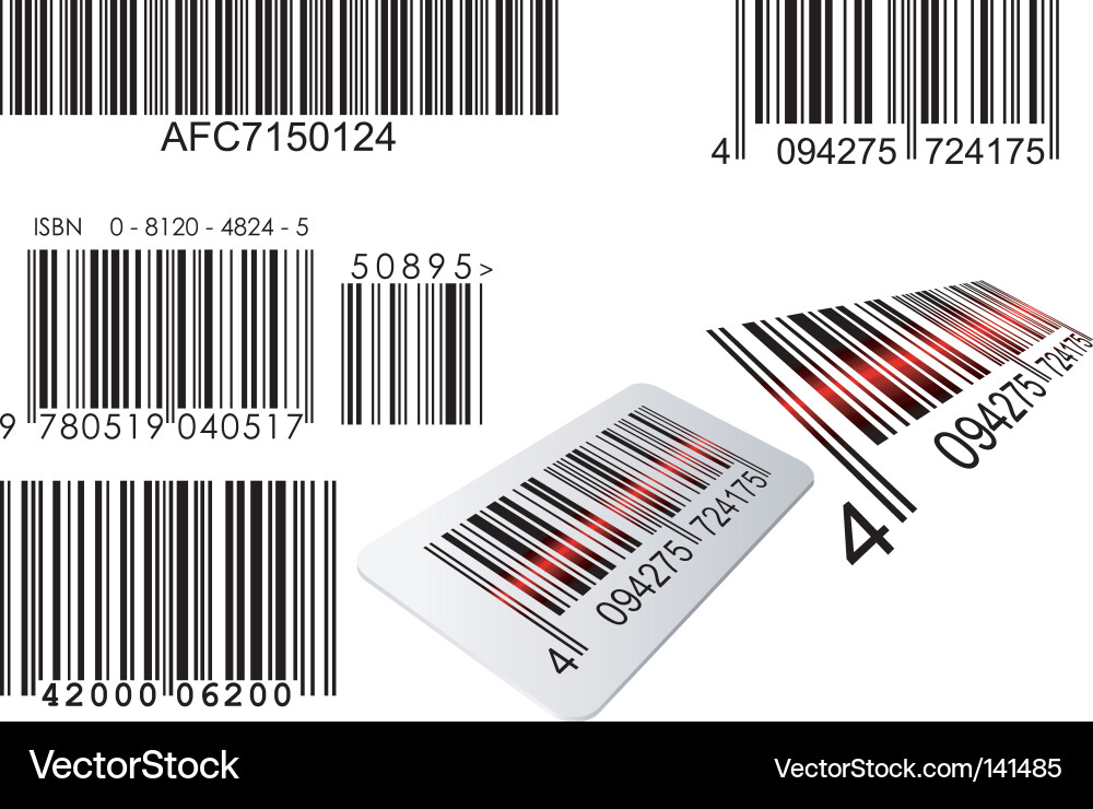 Barcode Royalty Free Vector Image - VectorStock