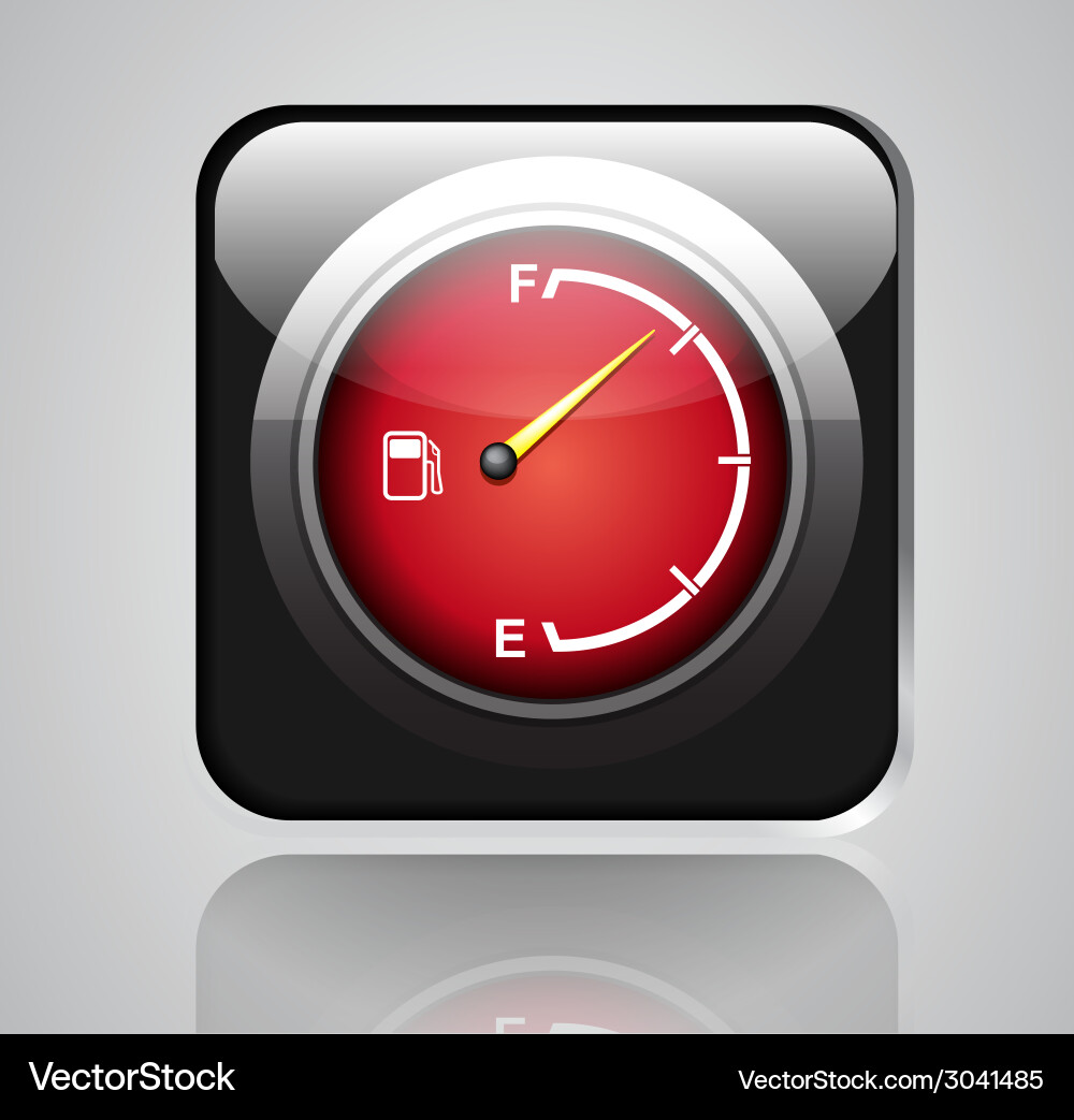 Gas gage Royalty Free Vector Image - VectorStock