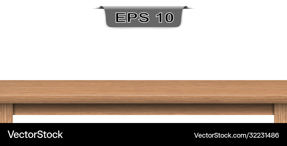 Table desk Royalty Free Vector Image - VectorStock