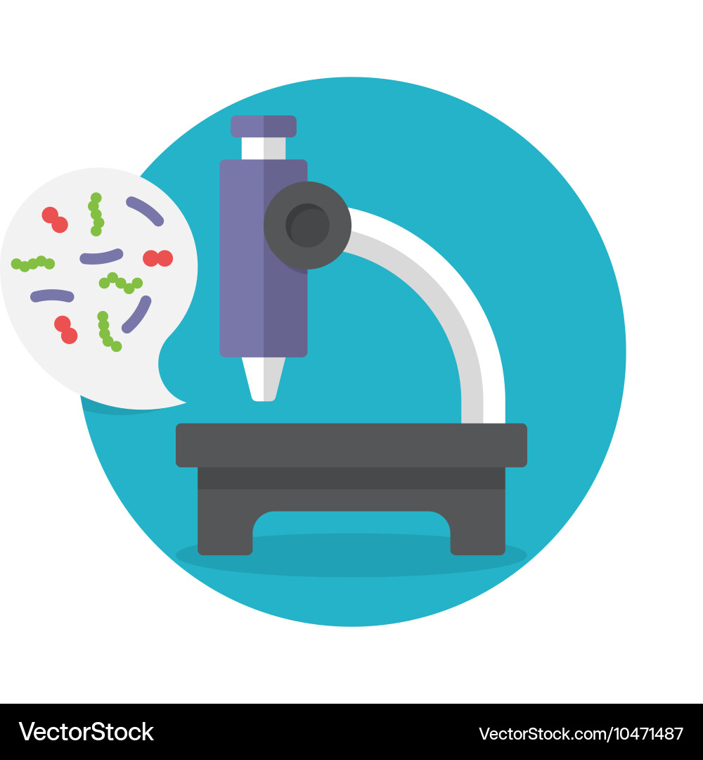 Microscope Royalty Free Vector Image - VectorStock
