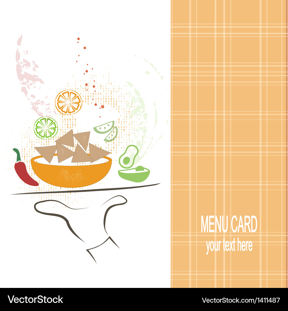Restaurant menu Royalty Free Vector Image - VectorStock
