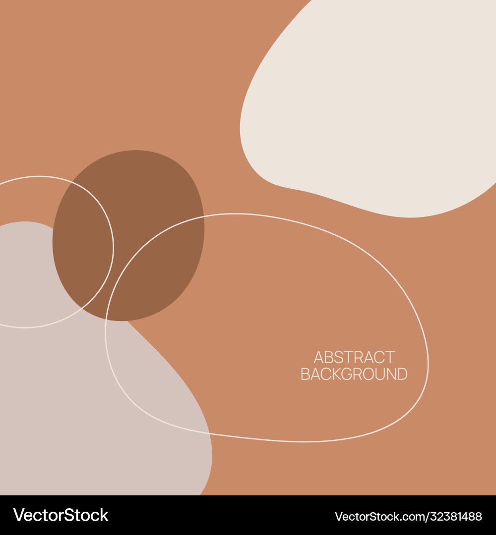 Organic Flow Abstract Background Royalty Free Vector Image