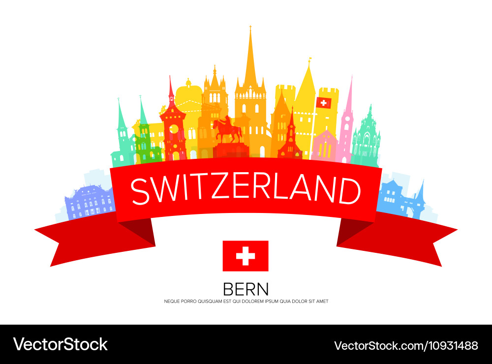 Switzerland Royalty Free Vector Image - VectorStock