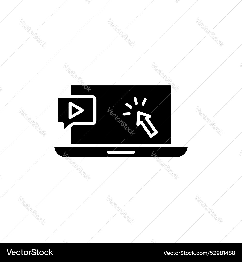 Tutorials icon set multimedia learning content Vector Image