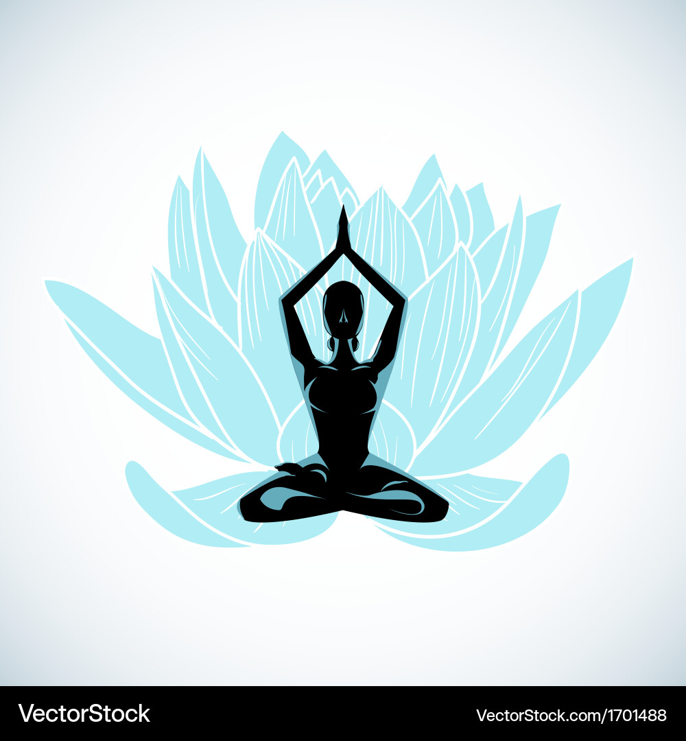 Yoga Royalty Free Vector Image - VectorStock