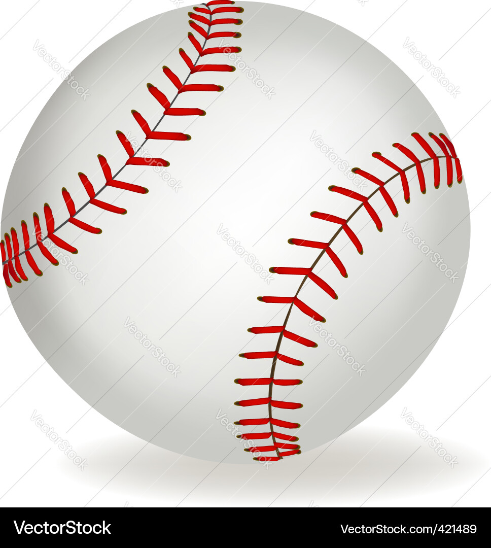 Baseball Royalty Free Vector Image - VectorStock