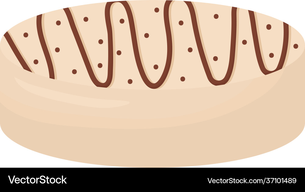 White chocolate Royalty Free Vector Image - VectorStock