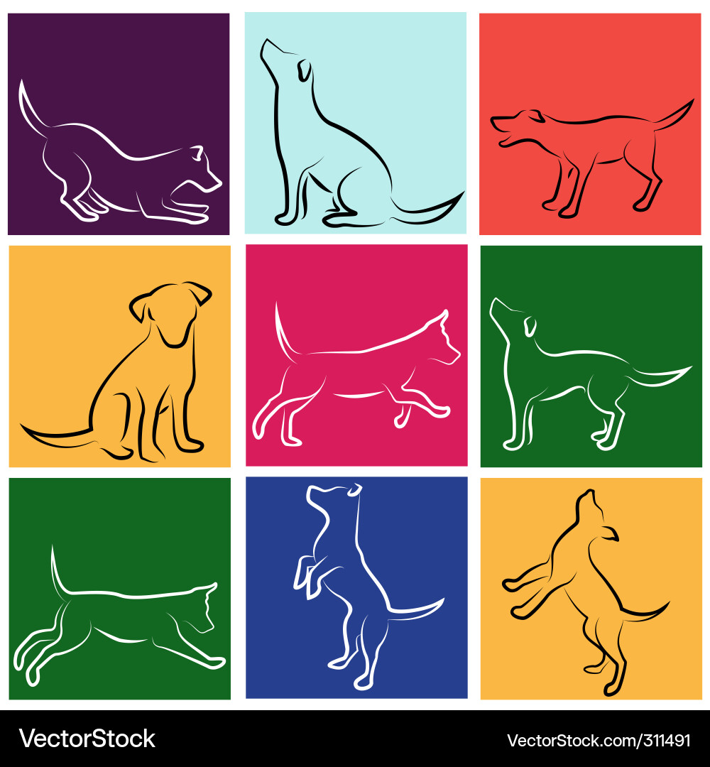 Dog Royalty Free Vector Image - VectorStock