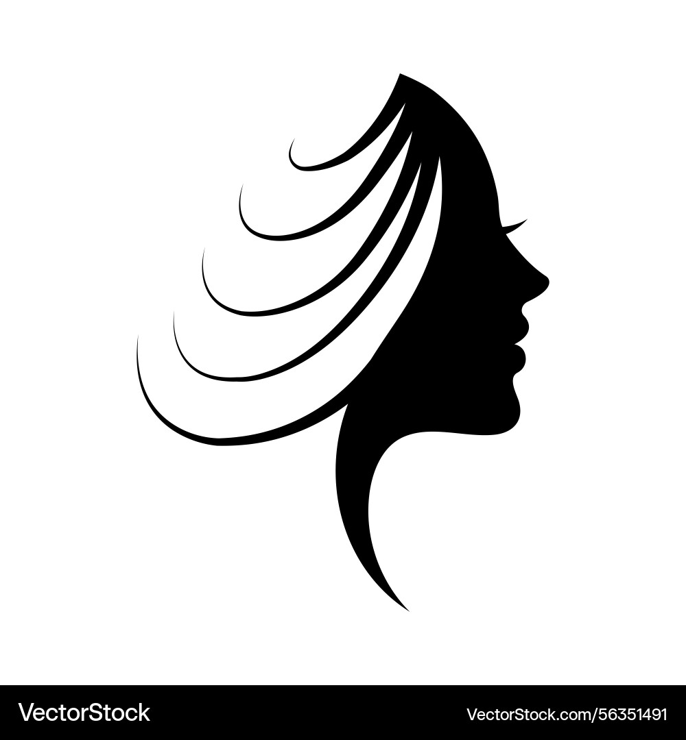 Woman logo Royalty Free Vector Image - VectorStock