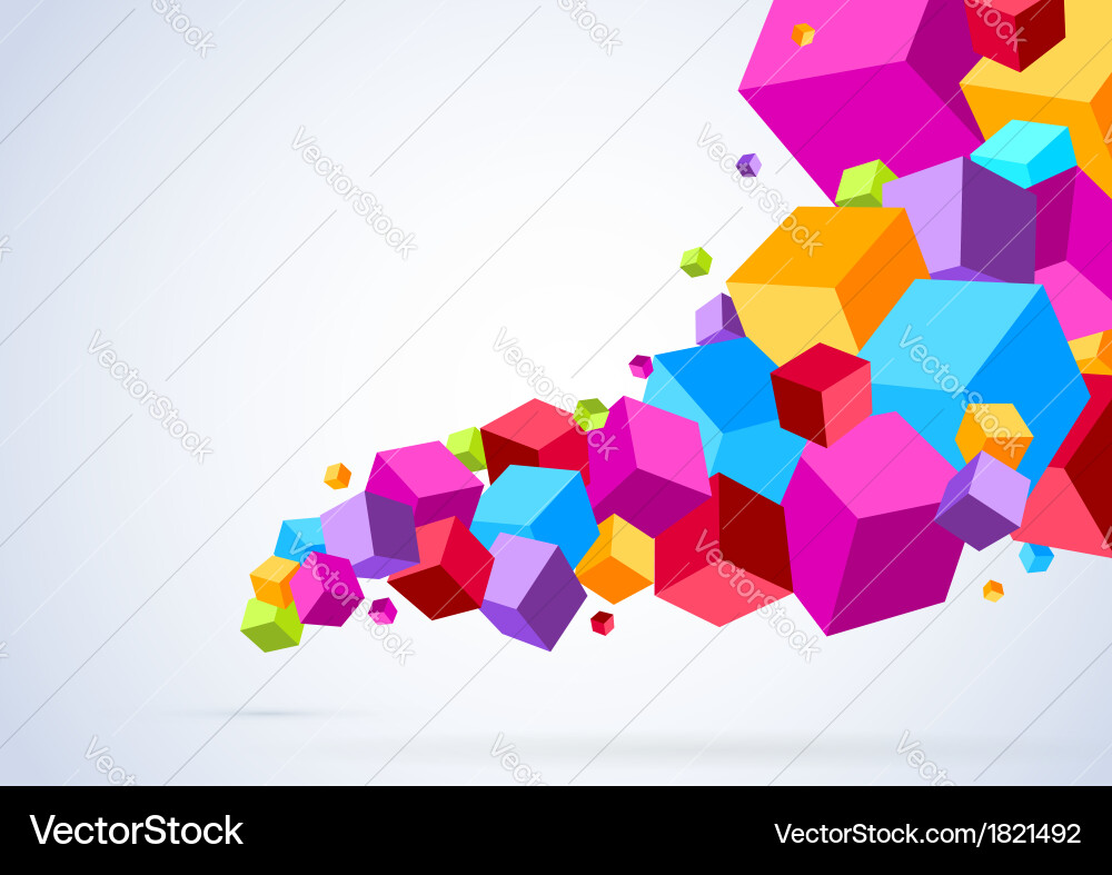Abstract Geometric Wave Royalty Free Vector Image