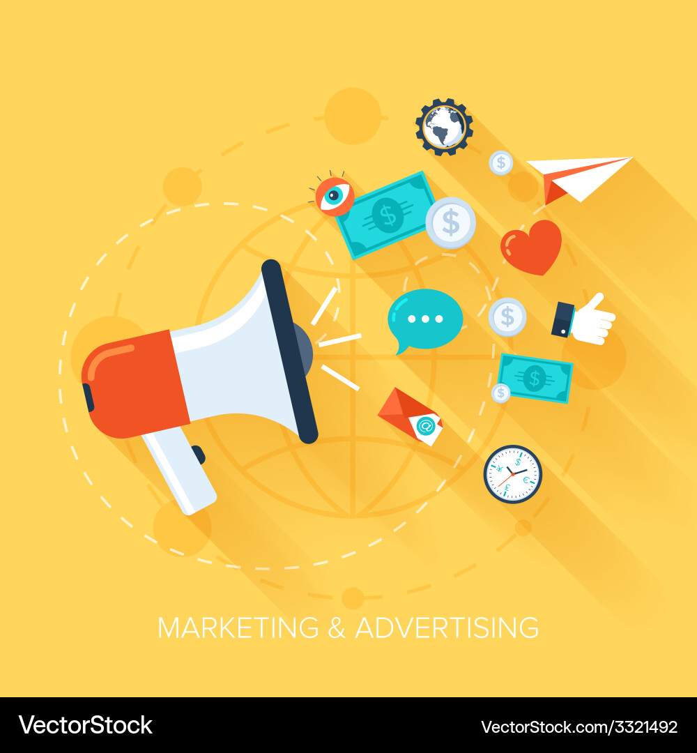 Marketing Royalty Free Vector Image - VectorStock