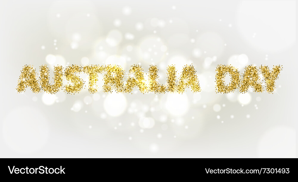 Australia day 3 Royalty Free Vector Image - VectorStock