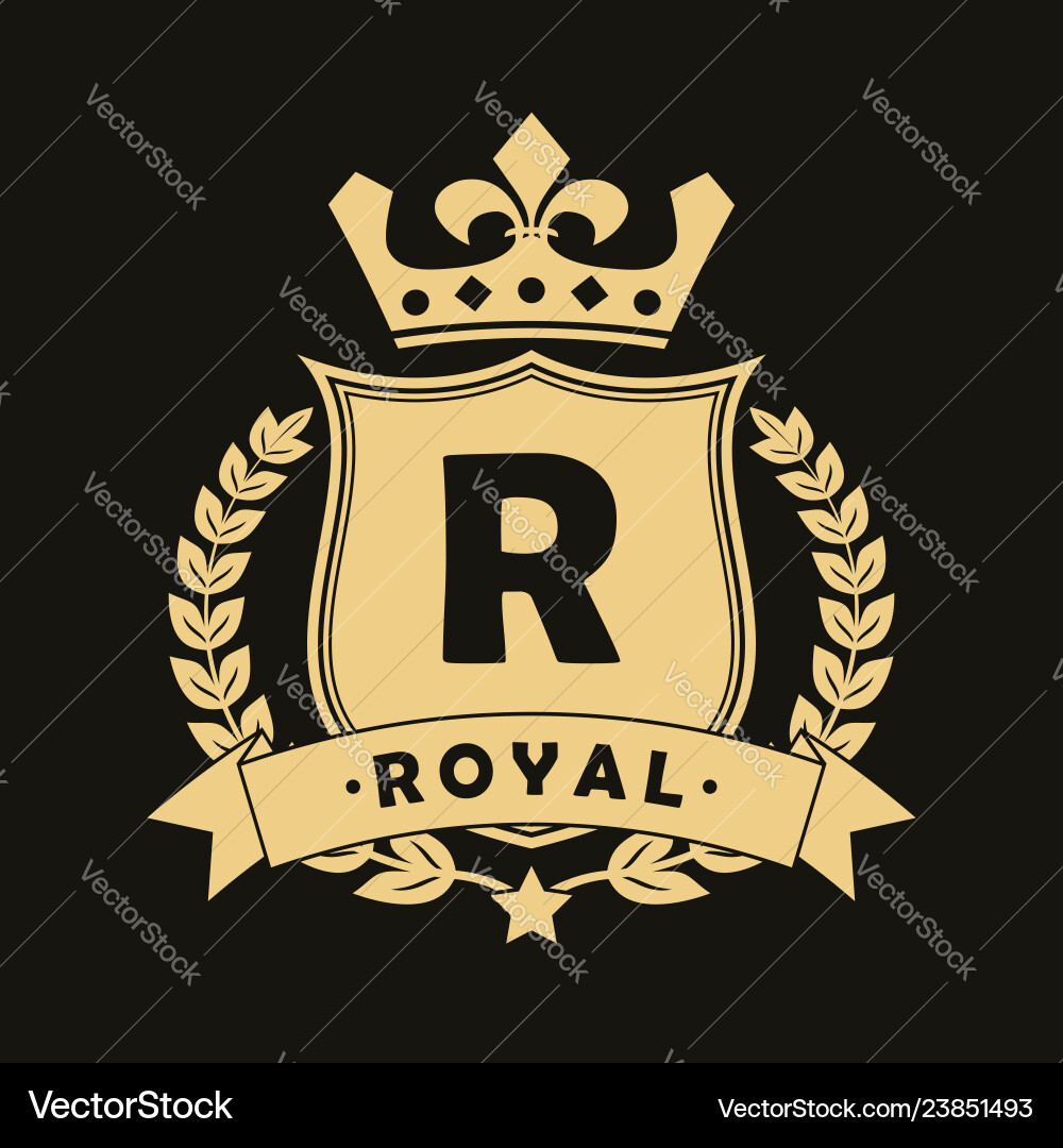 Royal Logo Design Vector