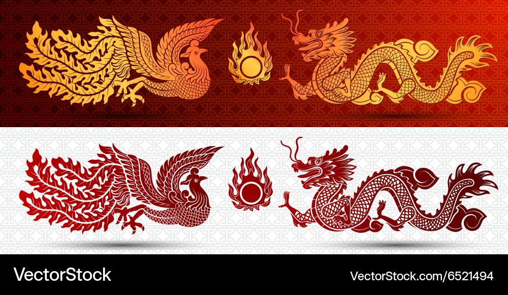 Chinese template Royalty Free Vector Image - VectorStock