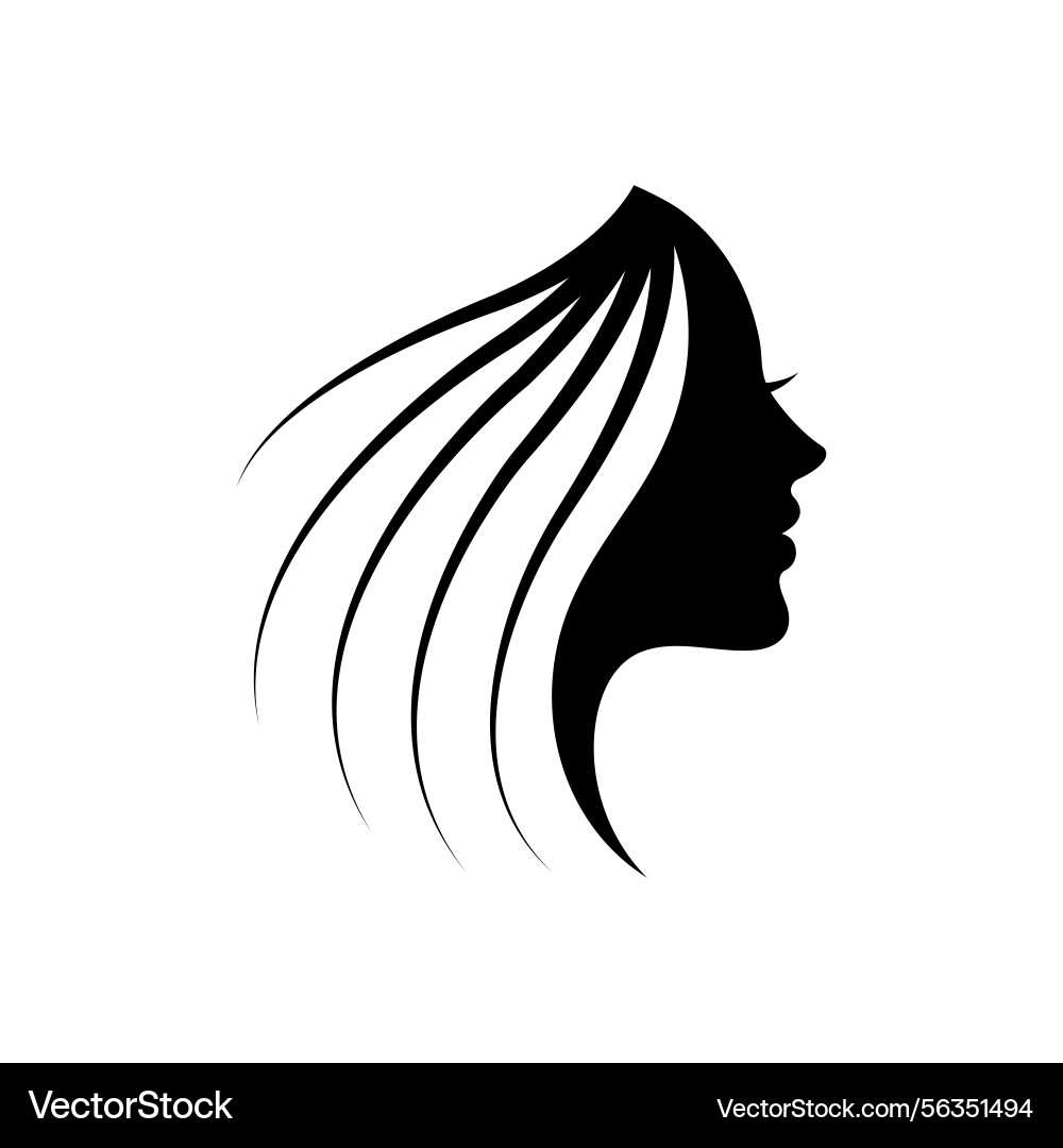 Woman logo Royalty Free Vector Image - VectorStock