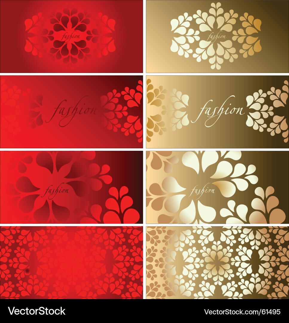 Background cards Royalty Free Vector Image - VectorStock