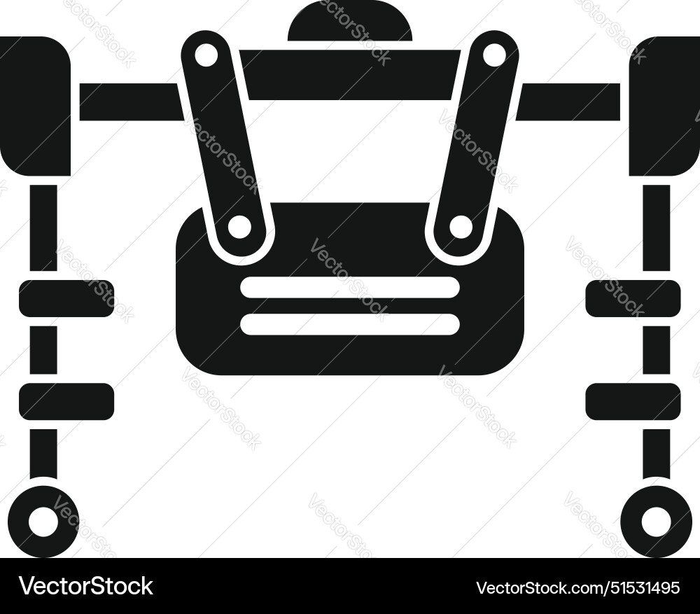 Car suspension system with hydraulic shock Vector Image