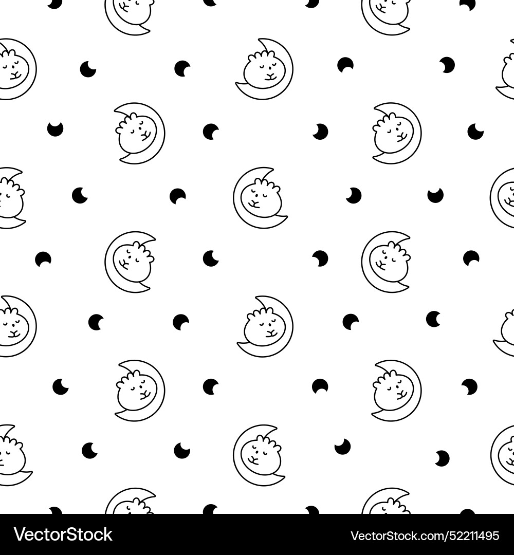 Cute kawaii smiling dim sum coloring page Vector Image