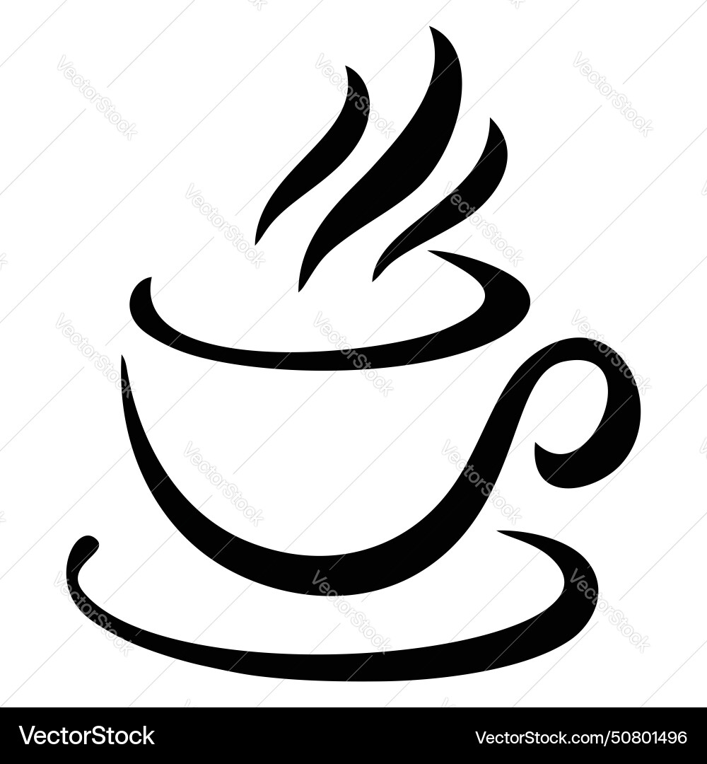 Coffee cup Royalty Free Vector Image - VectorStock
