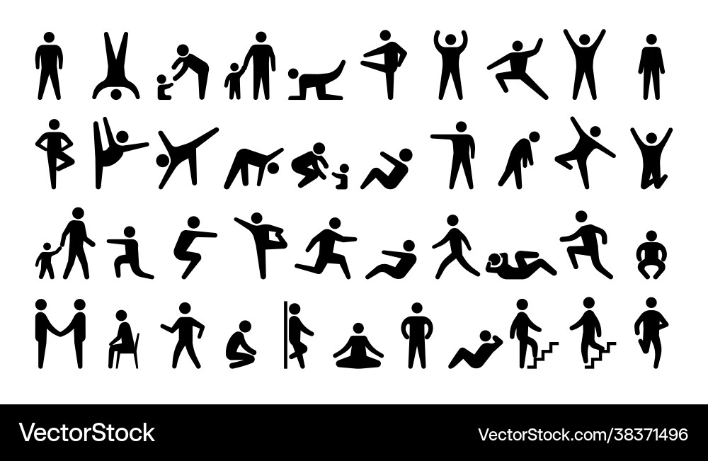 Stickman Baby Vector Images (over 350)