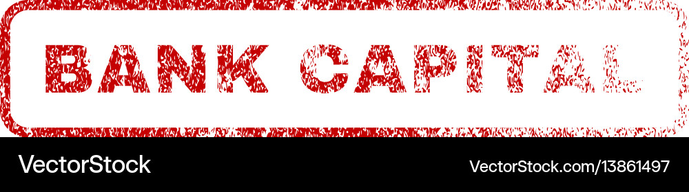 Bank capital rubber stamp Royalty Free Vector Image