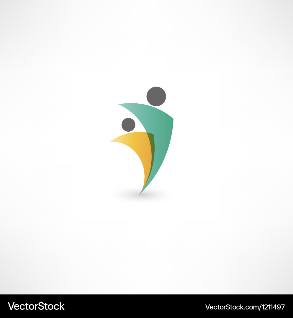 Business partners sign Royalty Free Vector Image