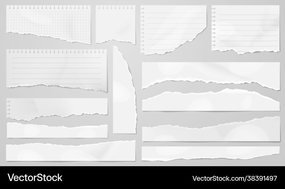Torn Paper Texture Vector