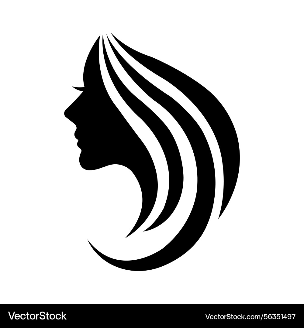 Woman logo Royalty Free Vector Image - VectorStock