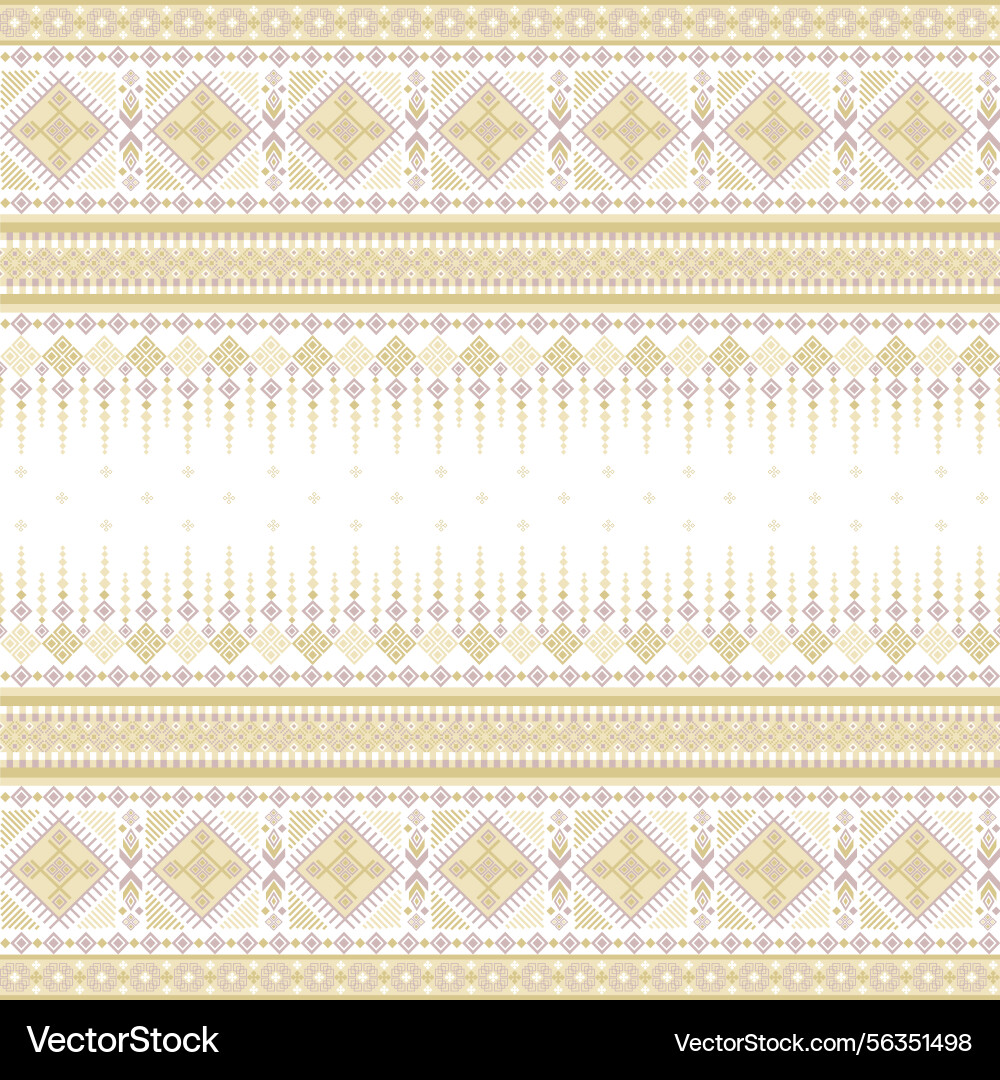 Geometric ethnic pattern Royalty Free Vector Image