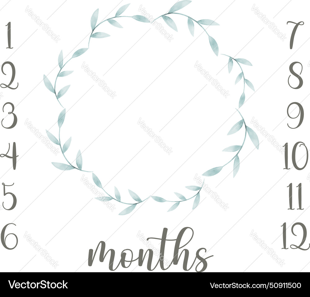 Baby milestone Royalty Free Vector Image - VectorStock
