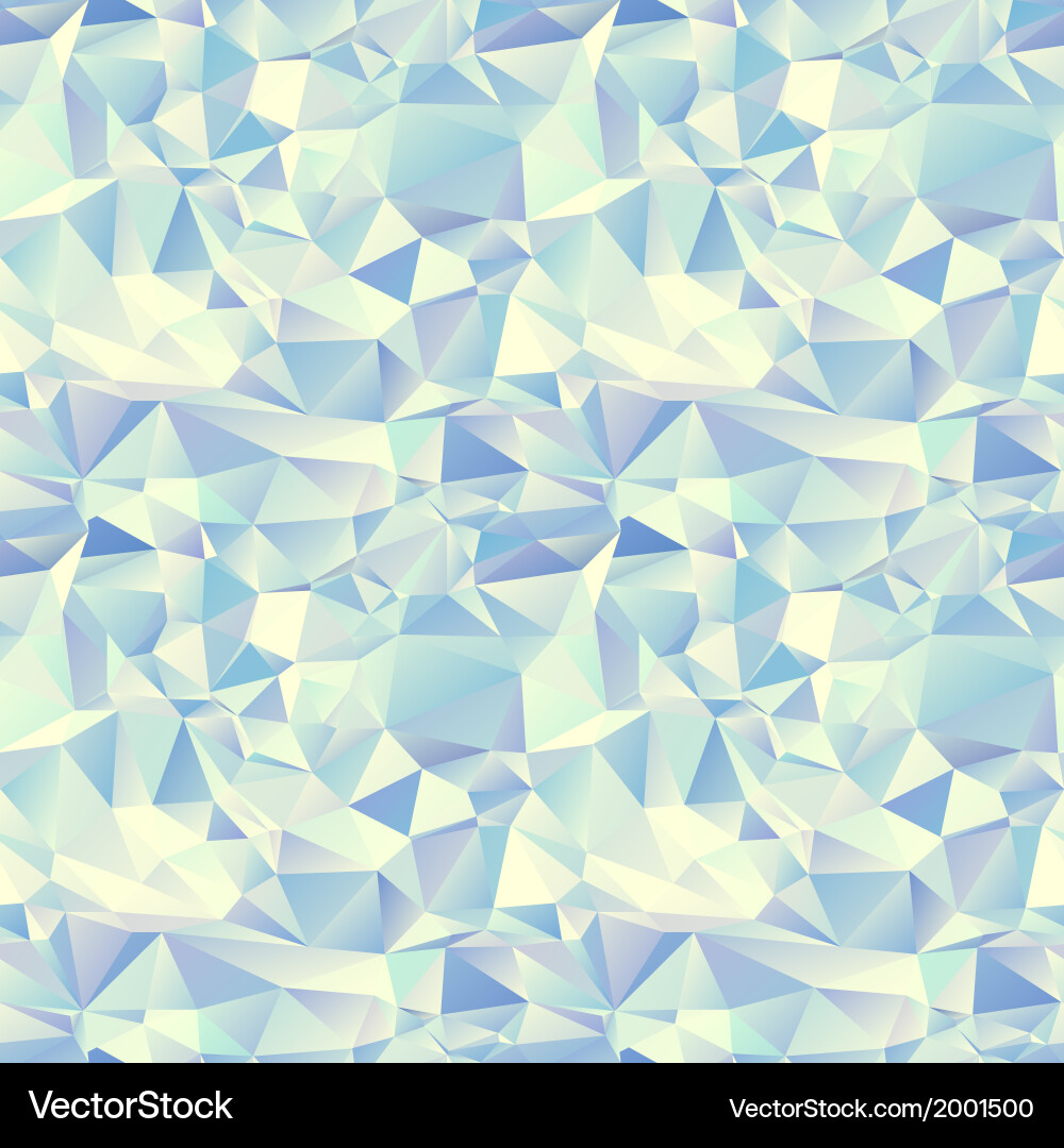 Crystal Ice Seamless Pattern Royalty Free Vector Image