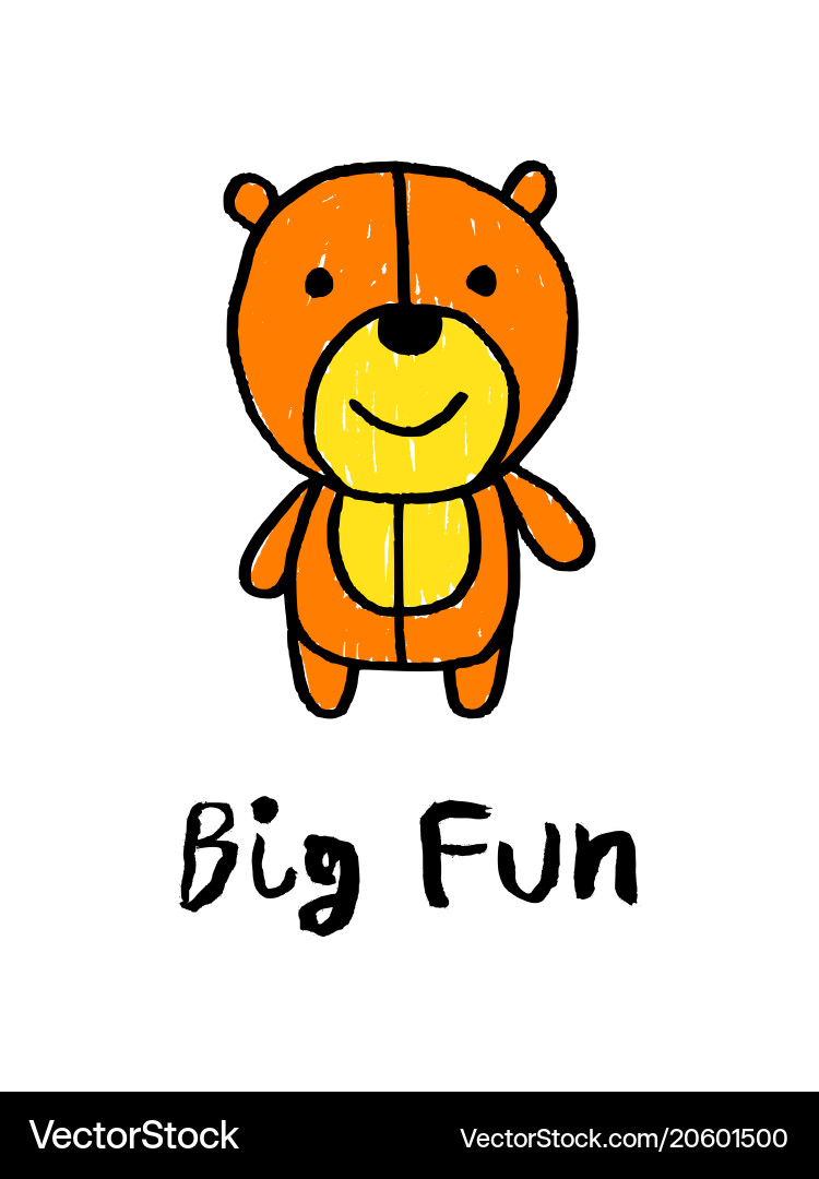 Kids card Royalty Free Vector Image - VectorStock