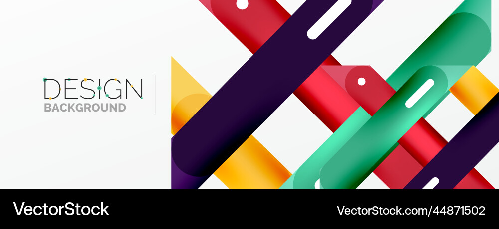 Background overlapping lines dynamic Royalty Free Vector