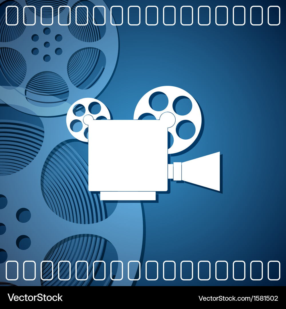 Cinema background Royalty Free Vector Image - VectorStock