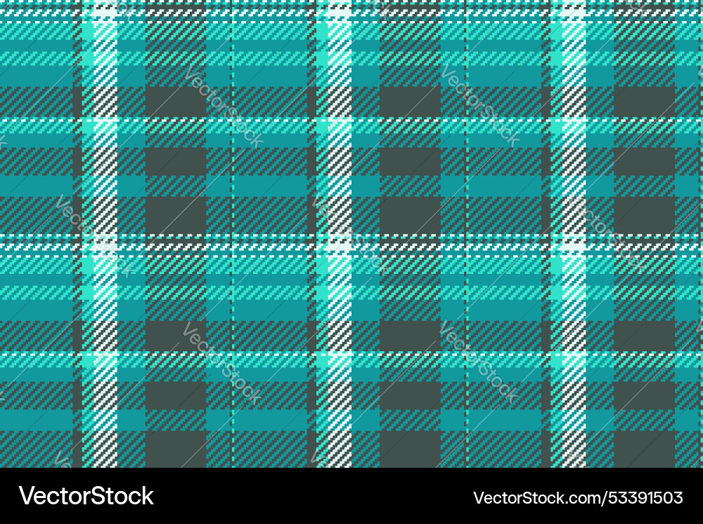 Hunter textile seamless golf tartan texture Vector Image