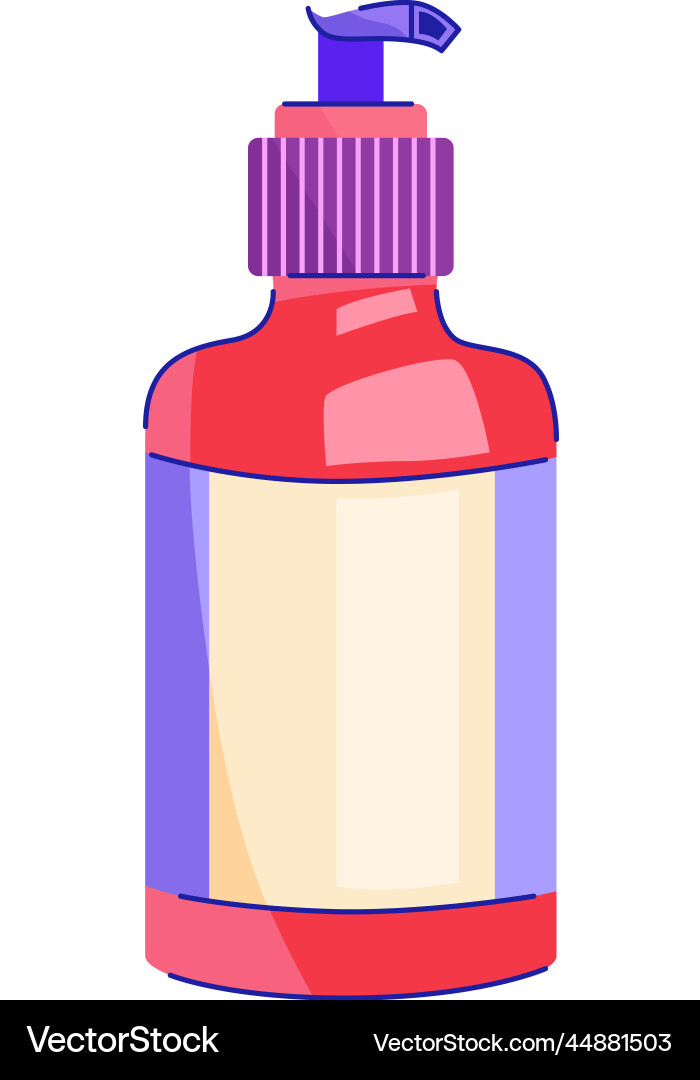 Intimate wash doodle composition Royalty Free Vector Image