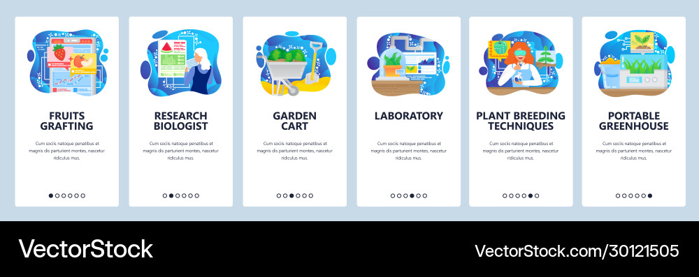Biology science lab and biotechnology research Vector Image