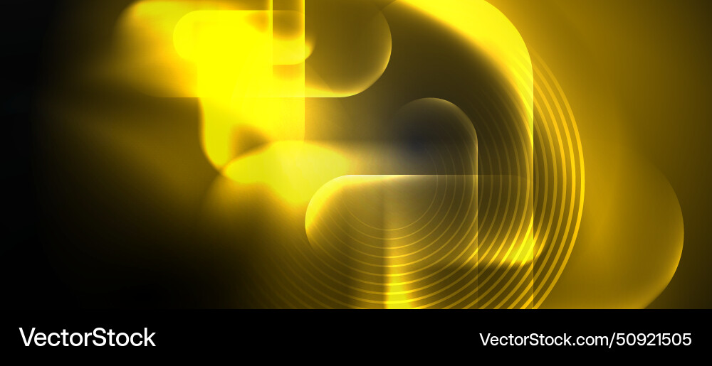 Glowing light neon shiny background Royalty Free Vector