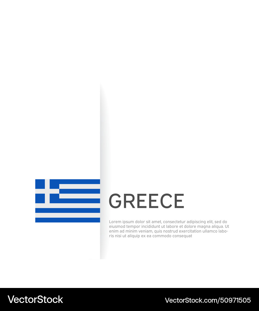 Greece flag background state patriotic greek Vector Image