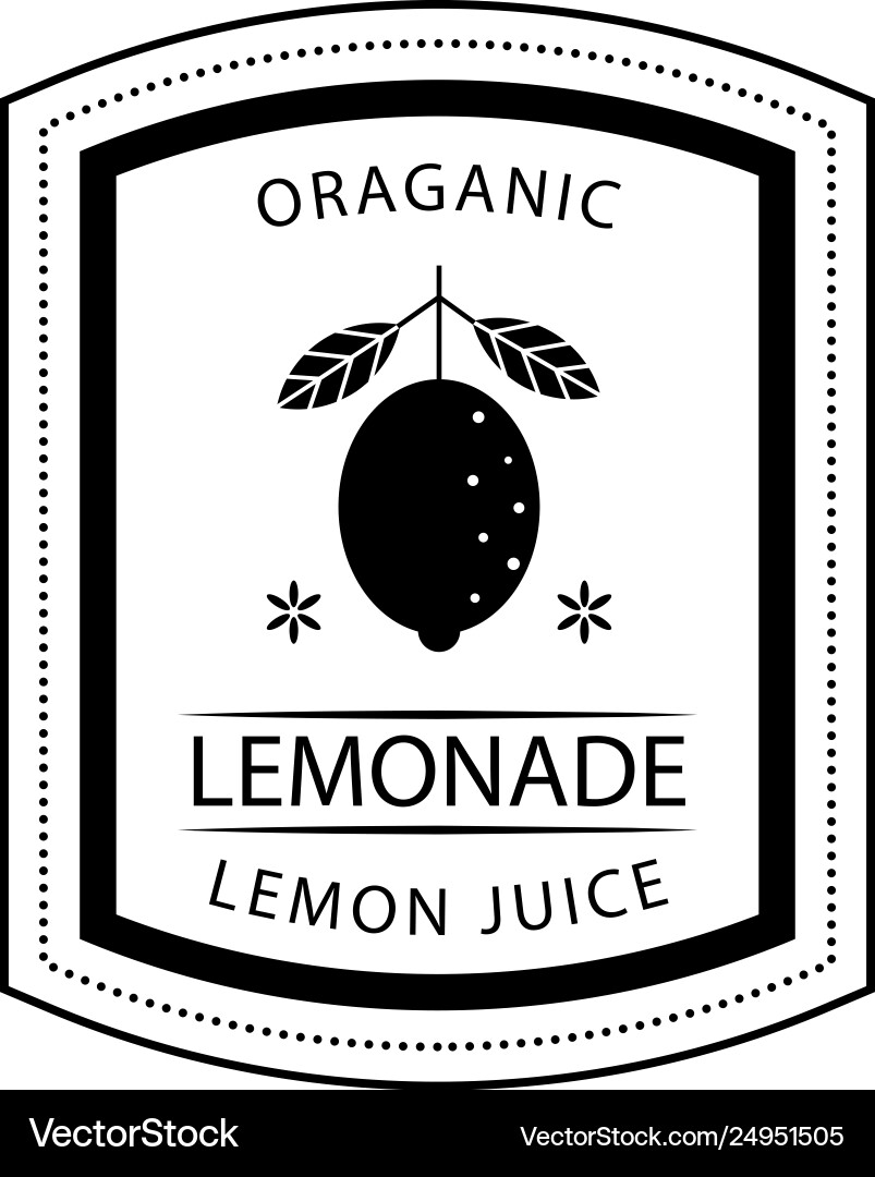 Lemonade logo Royalty Free Vector Image - VectorStock