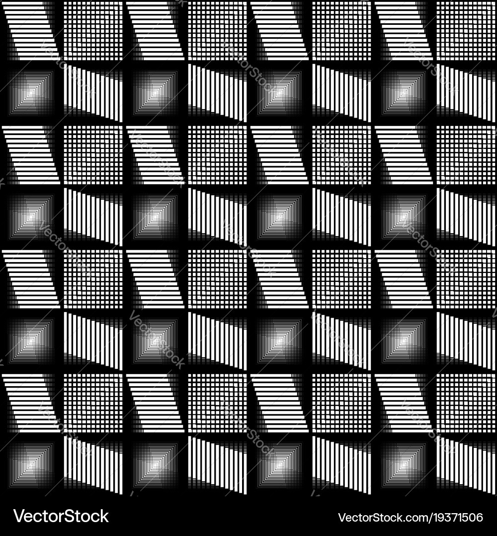Design nahtlose monochrome Rastermuster Lizenzfreier Vektor