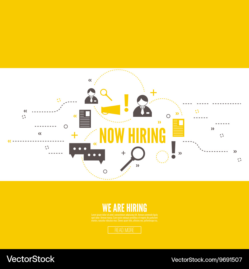 Concept search better candidate Royalty Free Vector Image